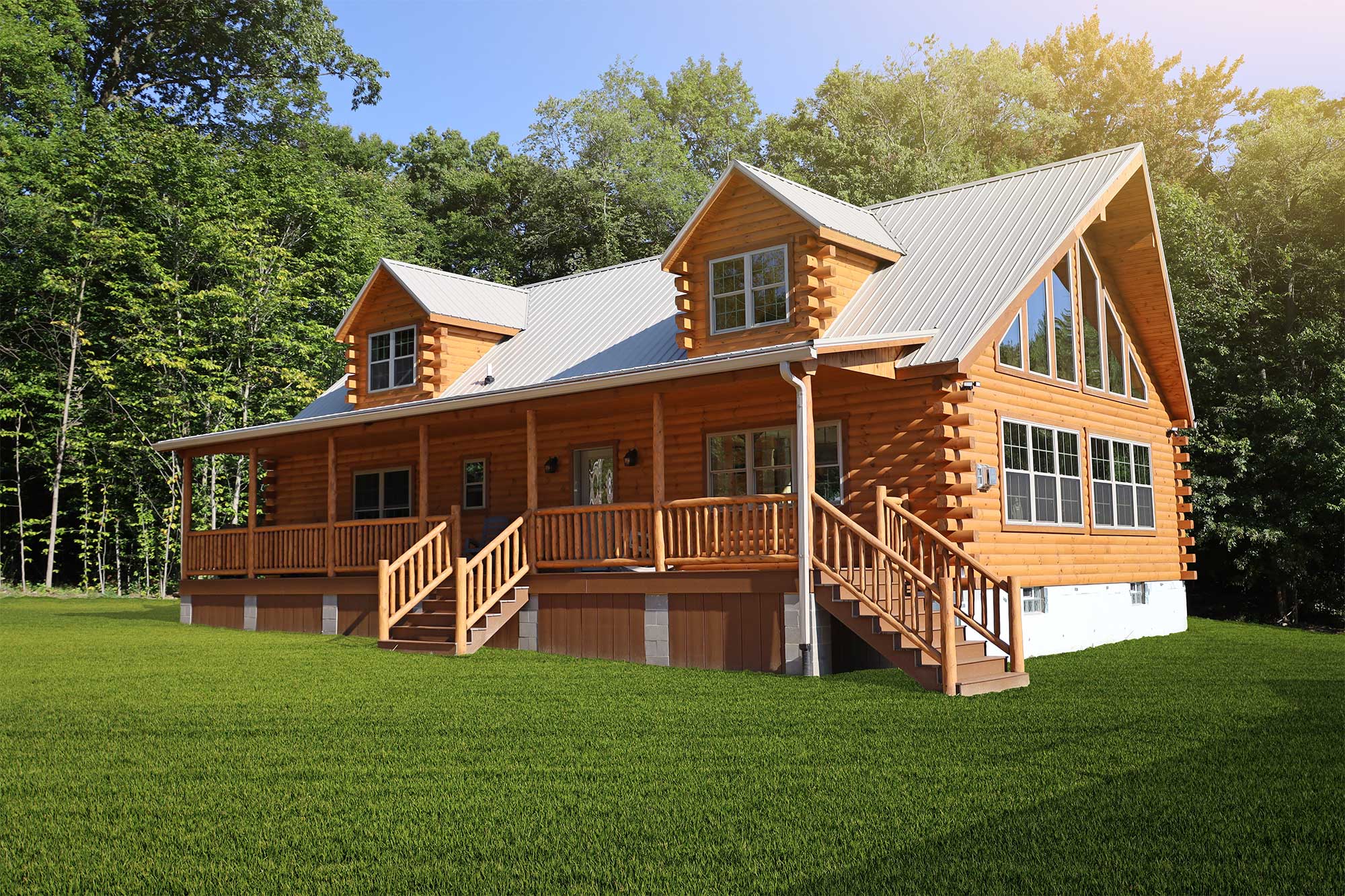 Buckhorn Showcase | Modular Log Home Builder in Ohio