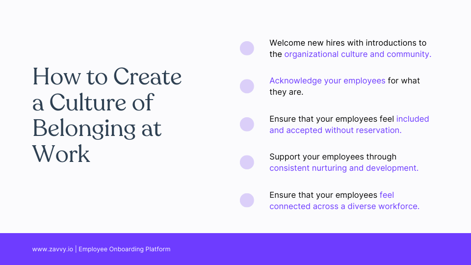 Belonging at Work: What It Is And Why It's Important | Zavvy