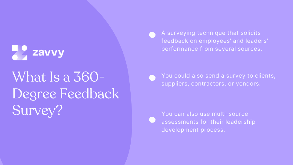 How to Use 360-Degree Feedback Surveys to Drive Productivity, Growth ...