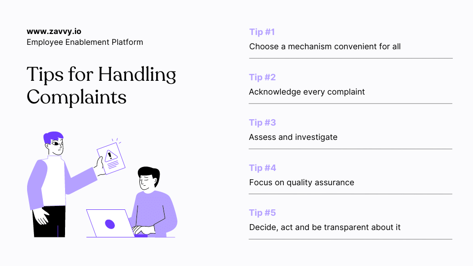 5 Effective Techniques for Dealing with Staff Complaints and Building a ...
