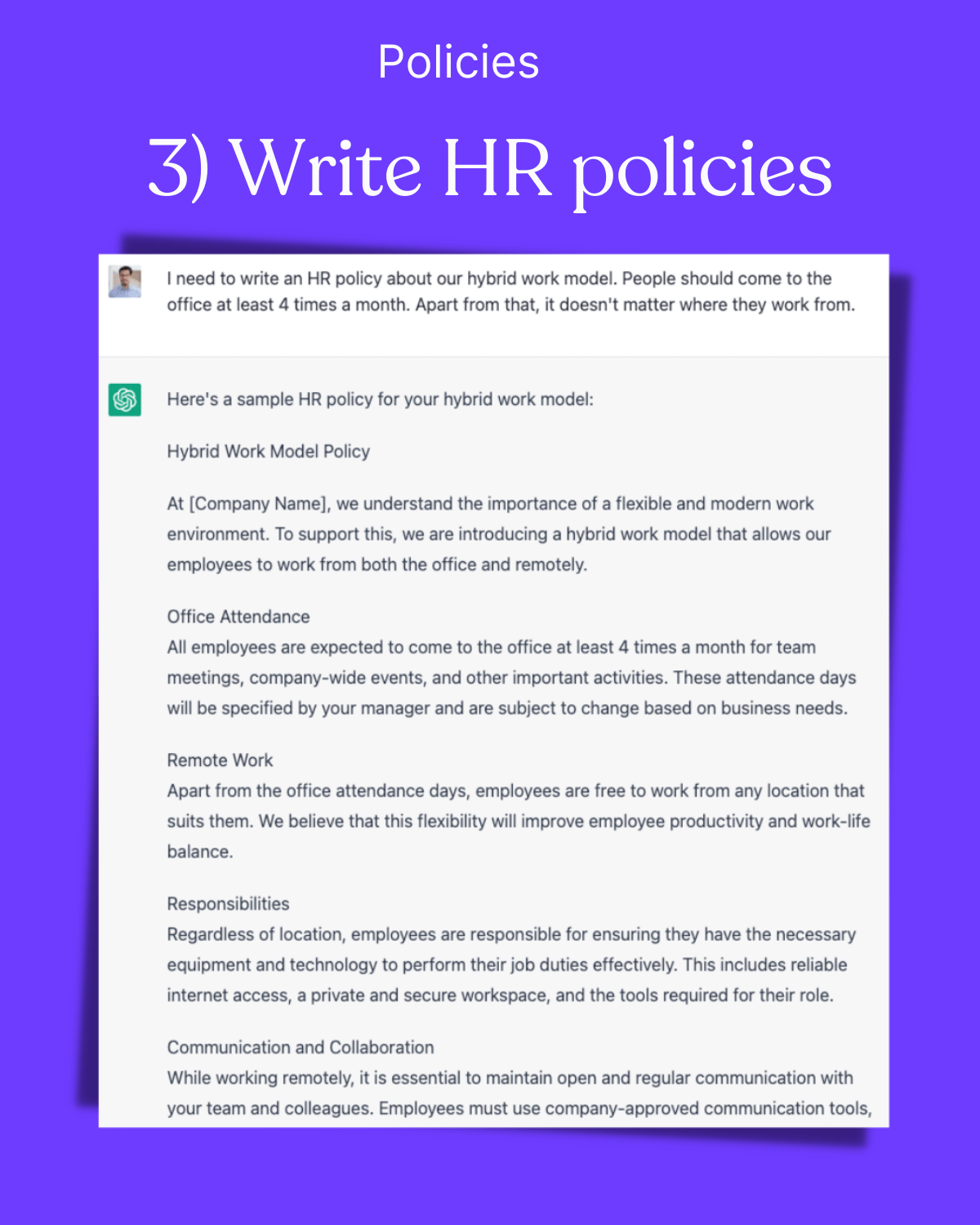 8 Practical ChatGPT Hacks in HR: Making the Most of This Amazing Tool for People Ops | Zavvy