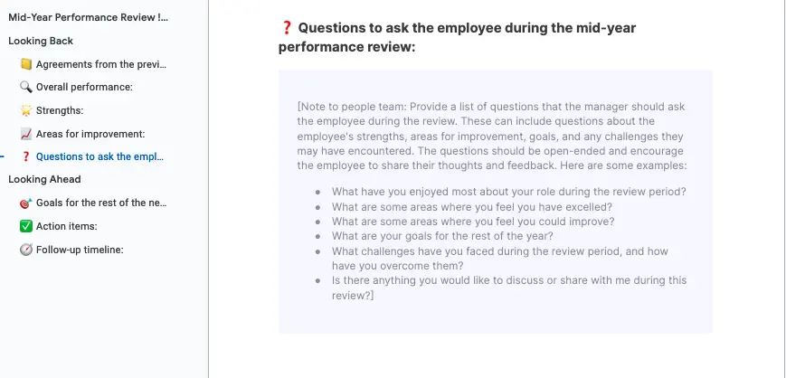 The Best 17 Performance Review Templates to Grow Your People | Zavvy