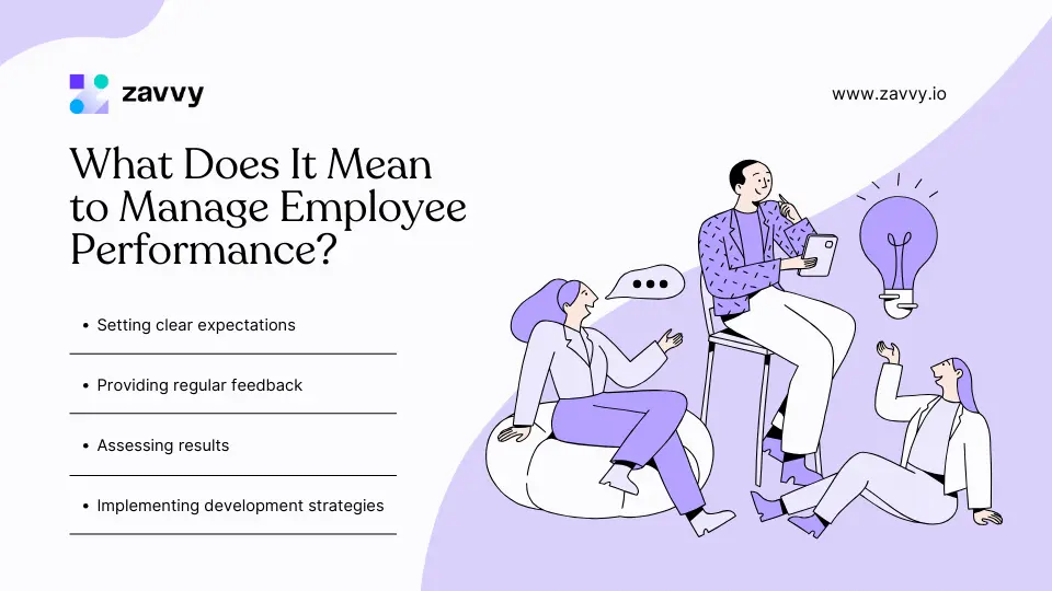 How to Manage Employee Performance and Strengthen Your Company | Zavvy