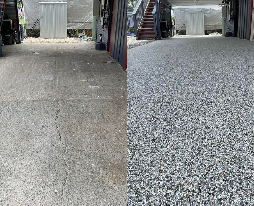 Resurface Cracked Concrete Resurface Cracked Concrete