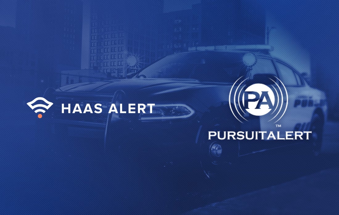 PursuitAlert and HAAS Alert Announce Integration for Law Enforcement ...