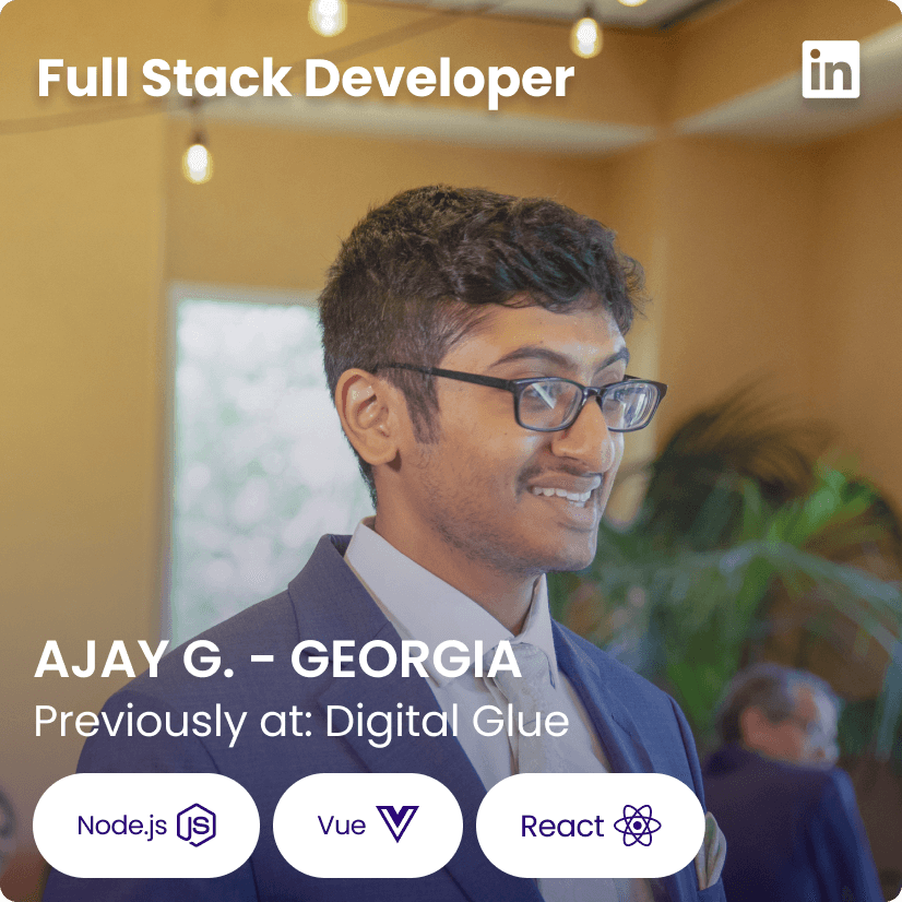 US-based Senior Dev Talent