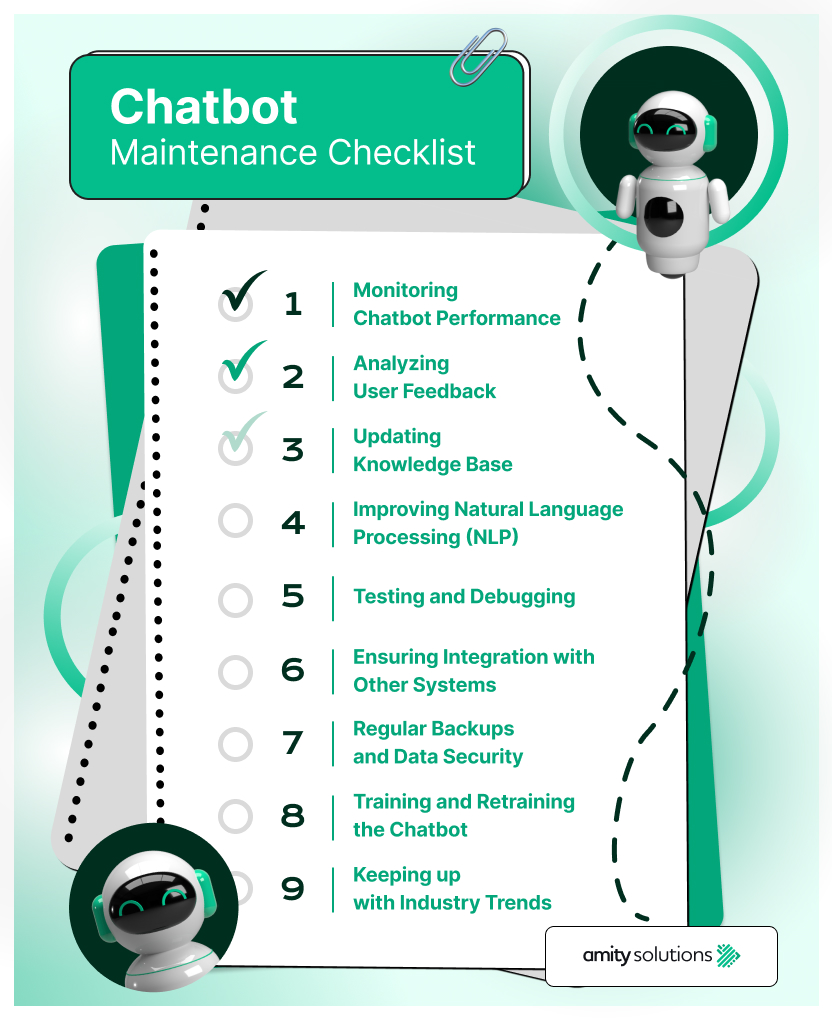 Looking for the ultimate chatbot maintenance checklist?