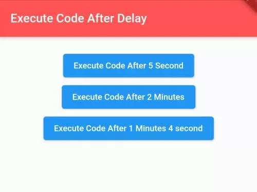How do you set Future delay in flutter and what is it?