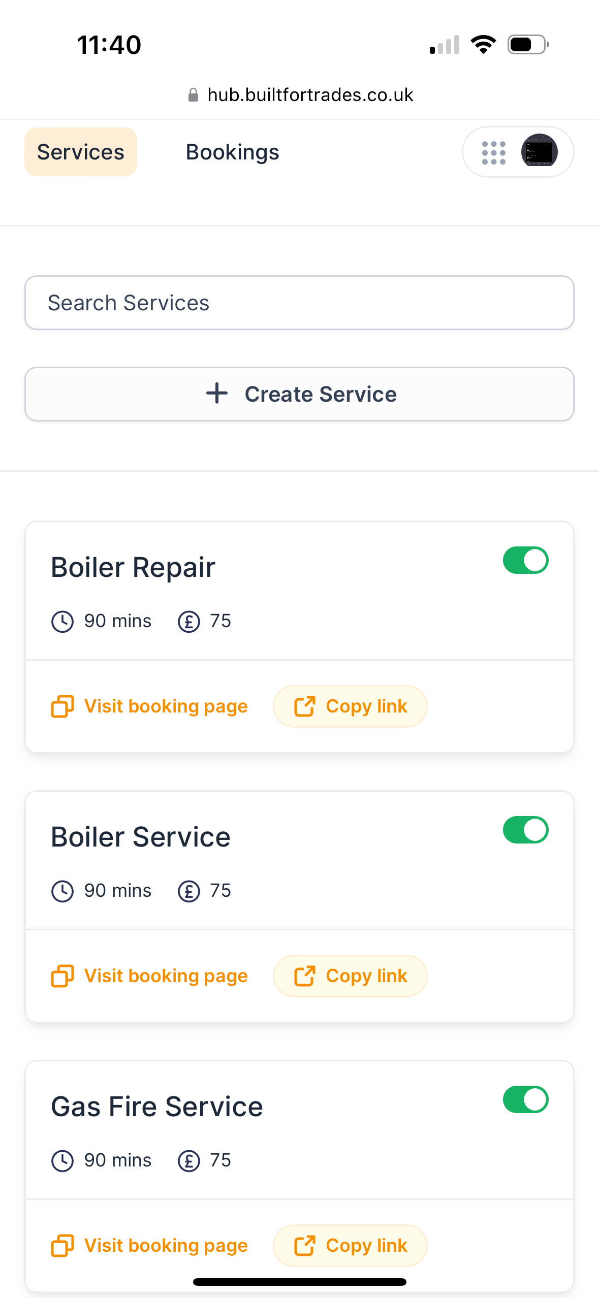BUILT Booking: Streamline Bookings for Tradespeople