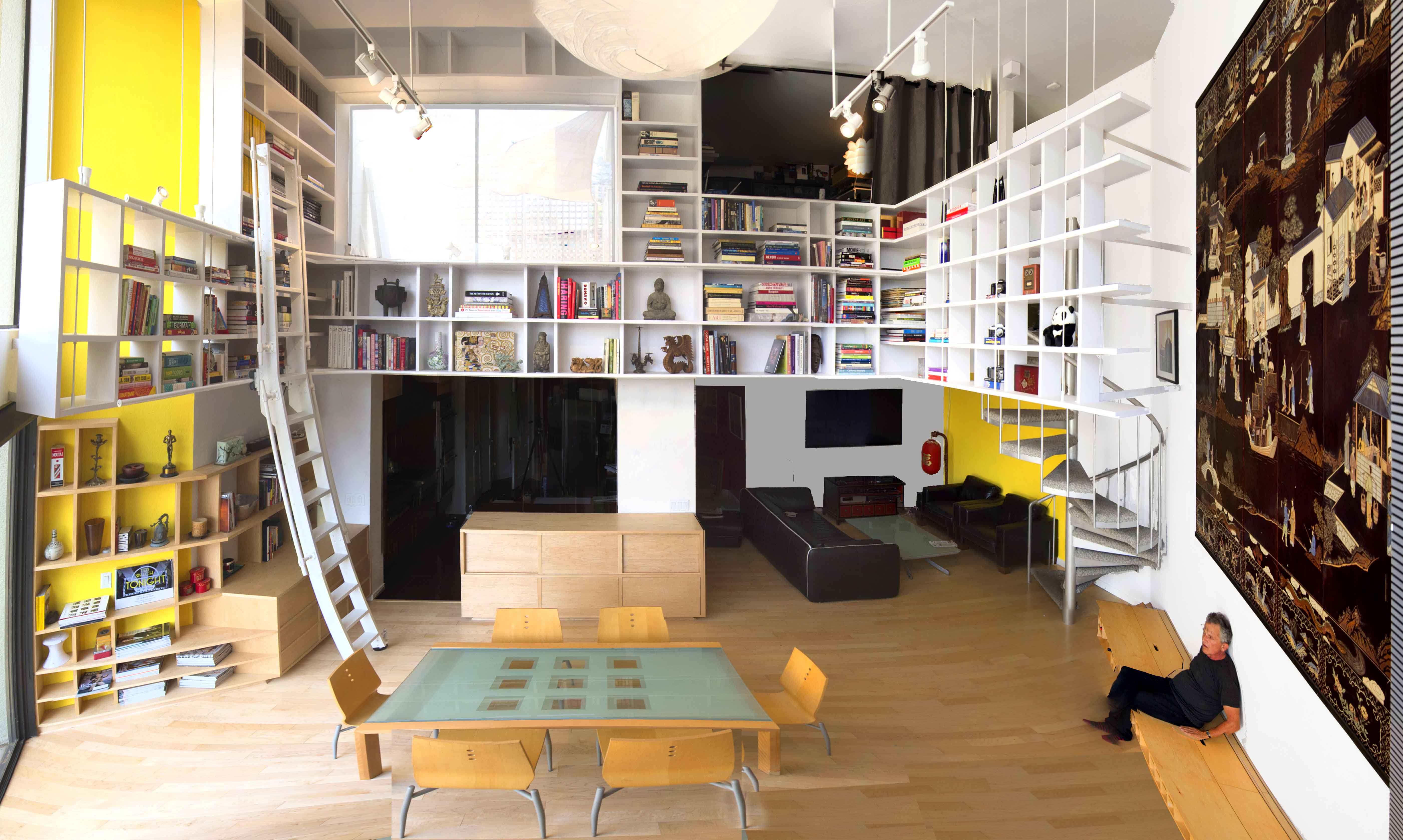 Silverlake Hanging Library | Lehrer Architect LA