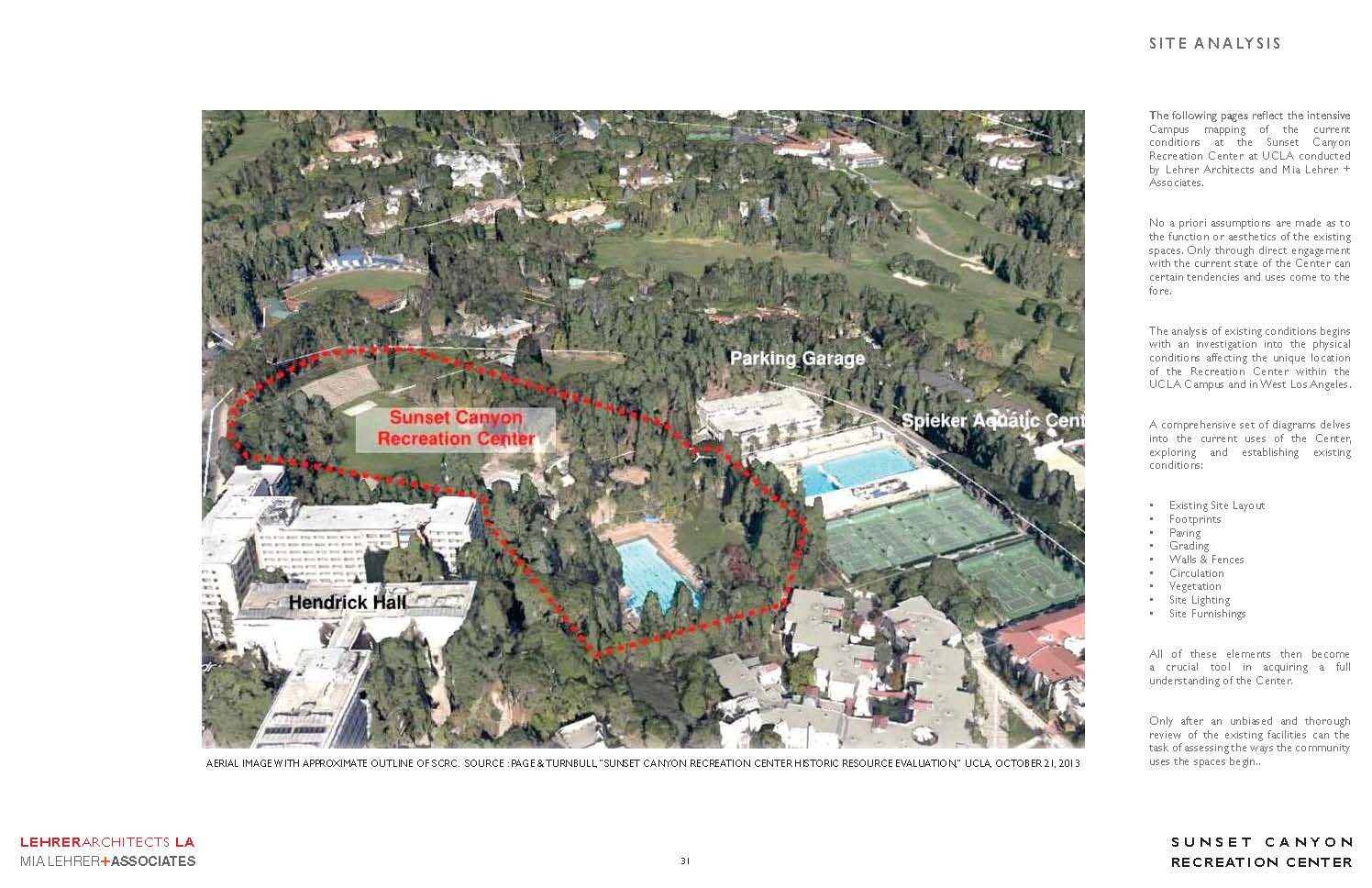 University of California Los Angeles Sunset Canyon Recreation Center ...