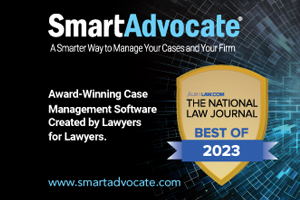 SmartAdvocate Number One in Four Categories Including Best Legal Case ...