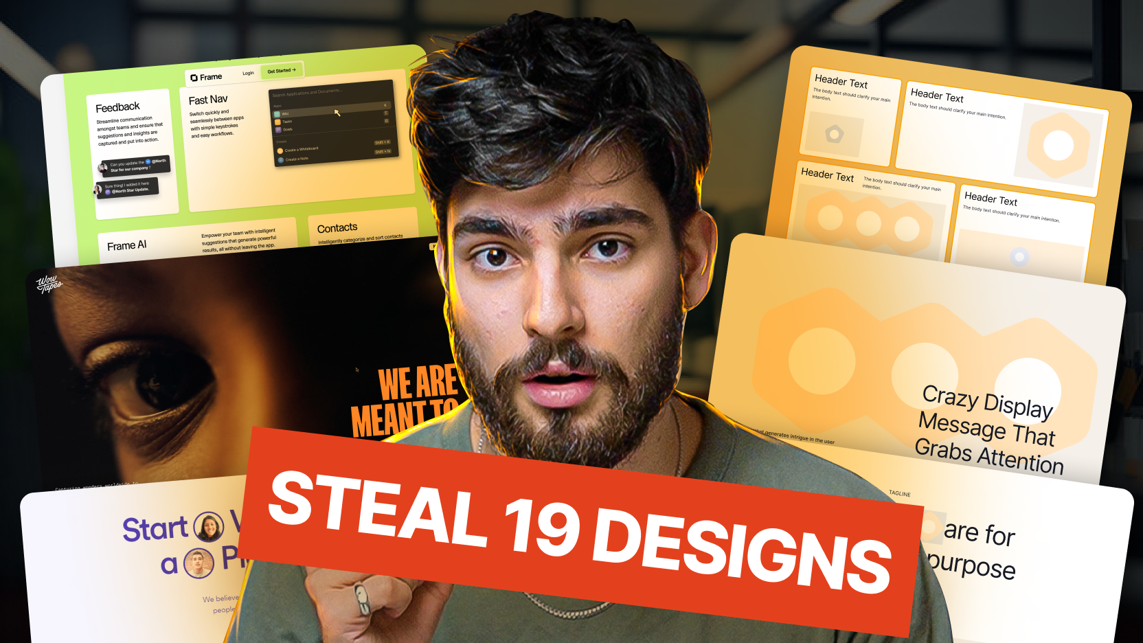 12+ Website Section Designs For Inspiration | Macu.Studio