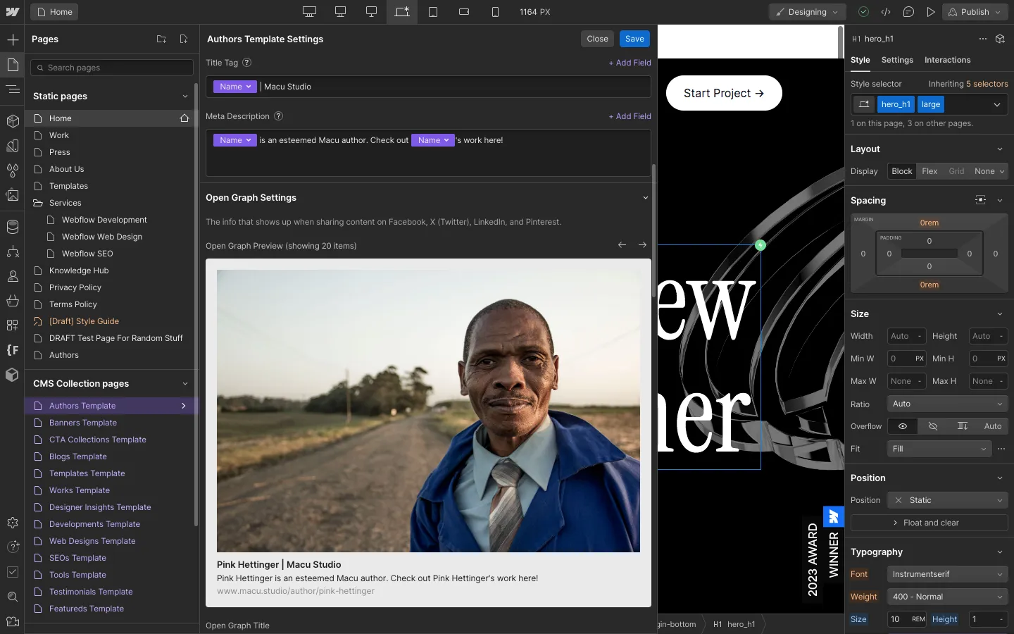 Webflow CMS: What is it, why use it and how to use it like a pro 🚀