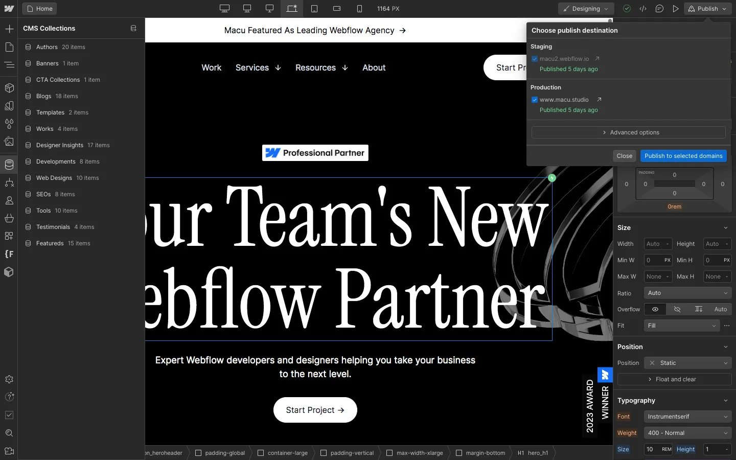 Webflow CMS: What is it, why use it and how to use it like a pro 🚀
