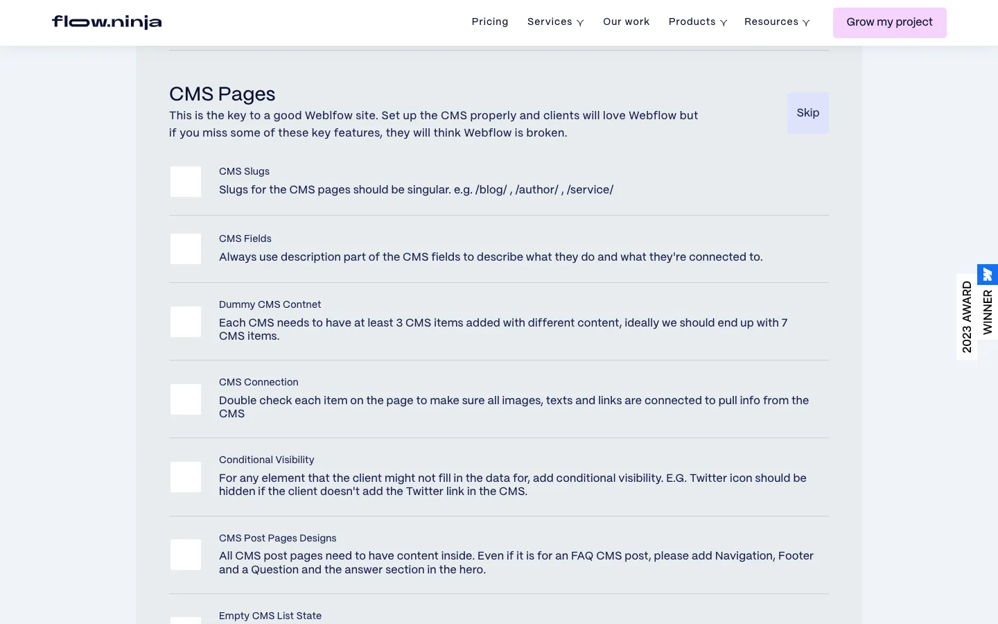 Webflow CMS: What is it, why use it and how to use it like a pro 🚀