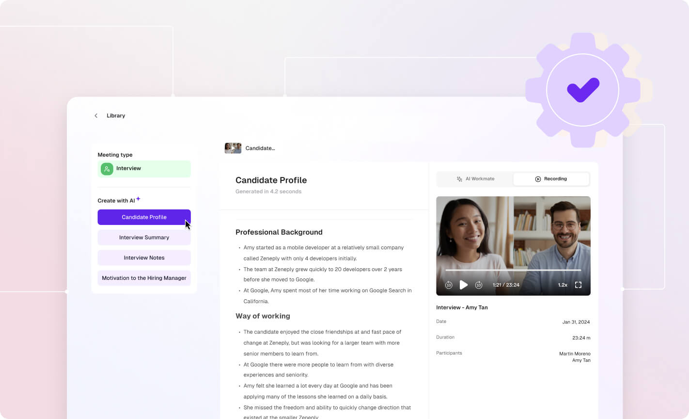 Best 6 AI Interview Tools to Delegate Admin Work