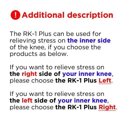 RK-1 Plus(Knee support) | ZAMST