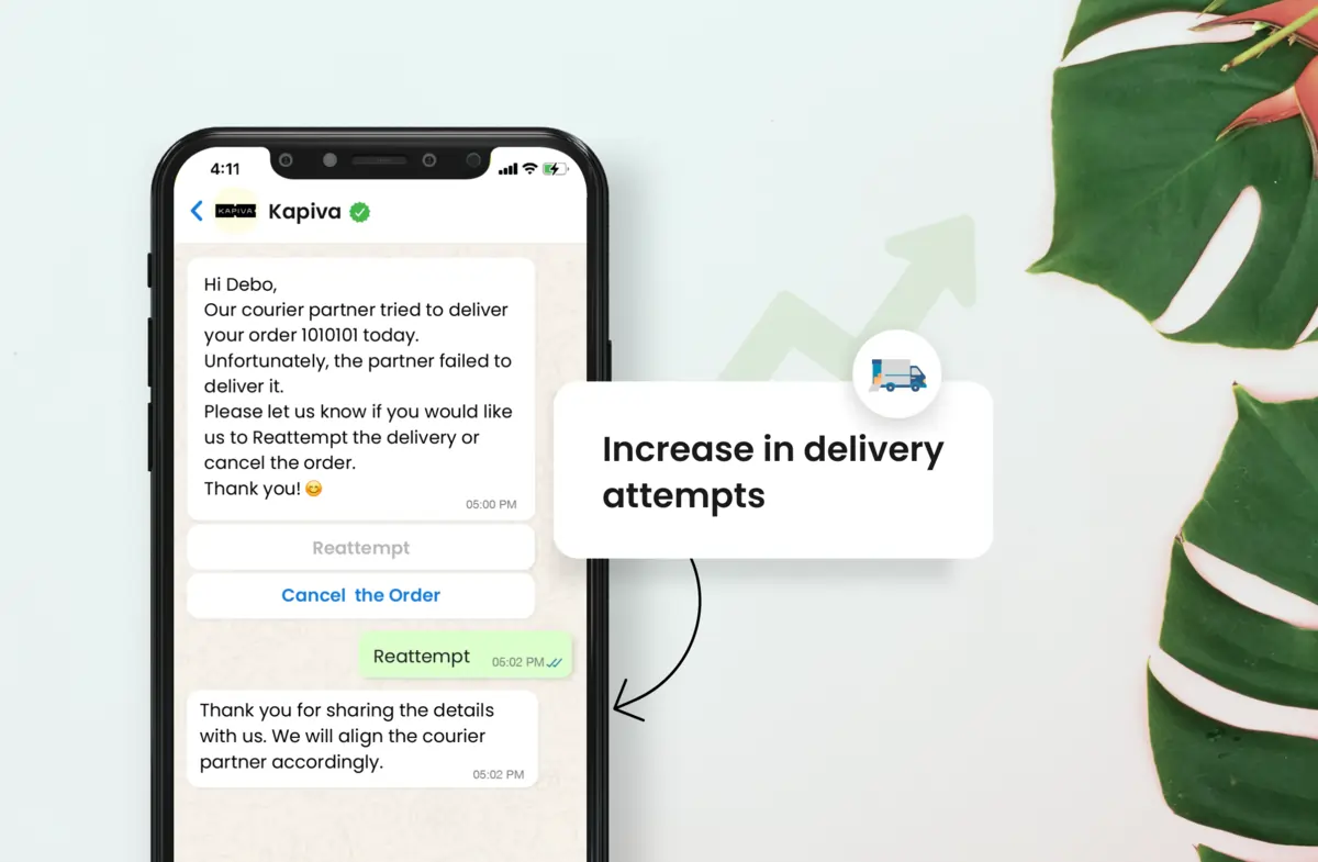 Kapiva's Journey to Reducing RTO by 30% with LimeChat ClickPost Integration | LimeChat