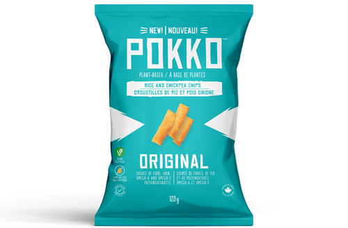 POKKO rice & chickpea chips