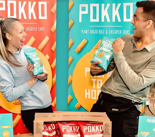 POKKO rice & chickpea chips