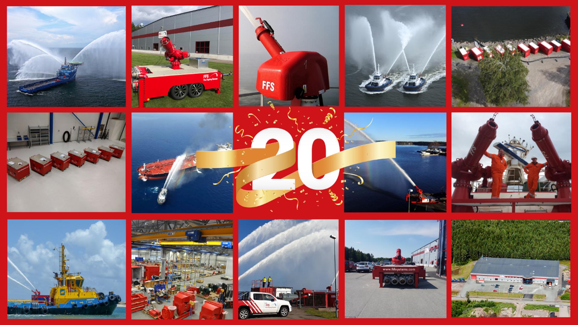 FFS Celebrates: Two Decades of Excellence | Fire Fighting Systems