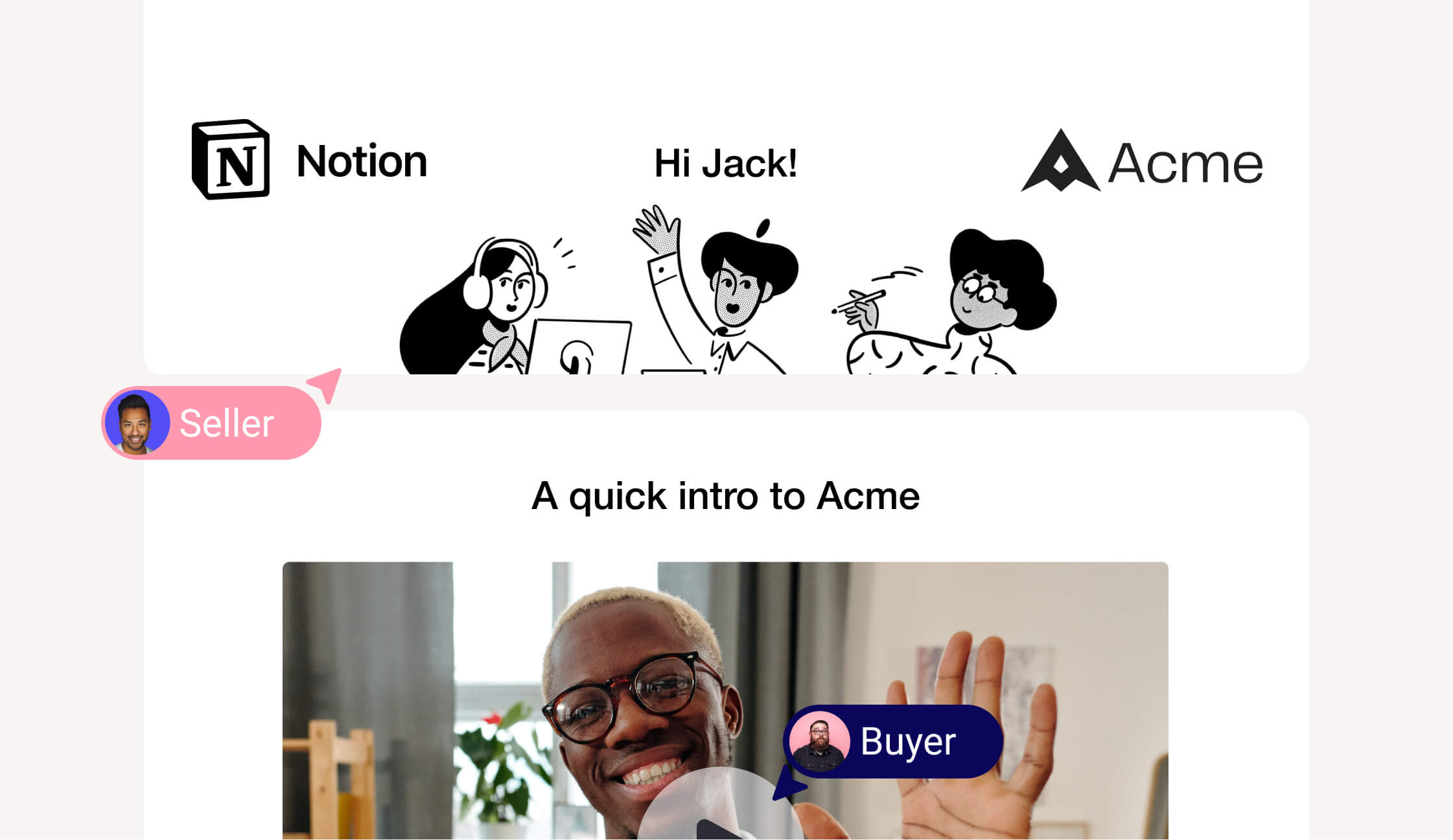 Account Based Selling using Digital Sales Rooms | trumpet