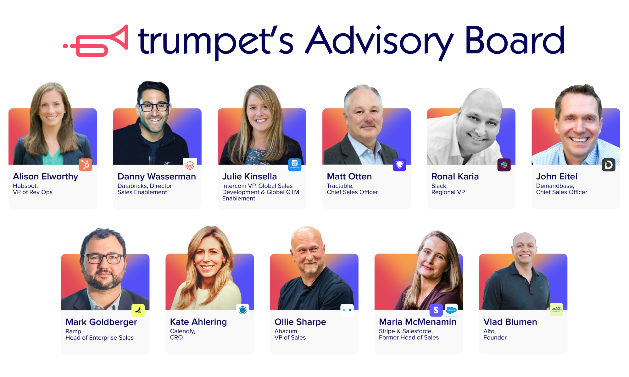 Meet trumpet’s New Advisory Board | trumpet