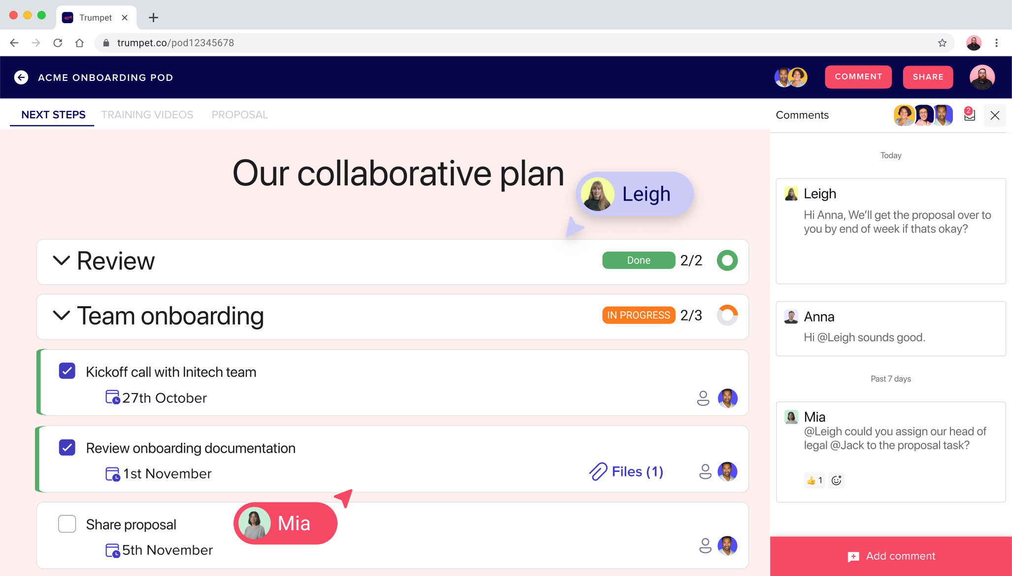 Creating Mutual Action Plans that actually work | trumpet