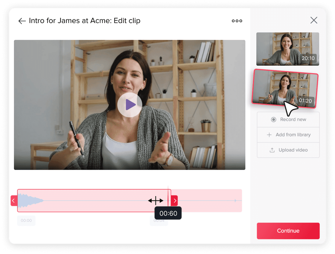 Your new and improved Video/Screen Recording Widget | trumpet