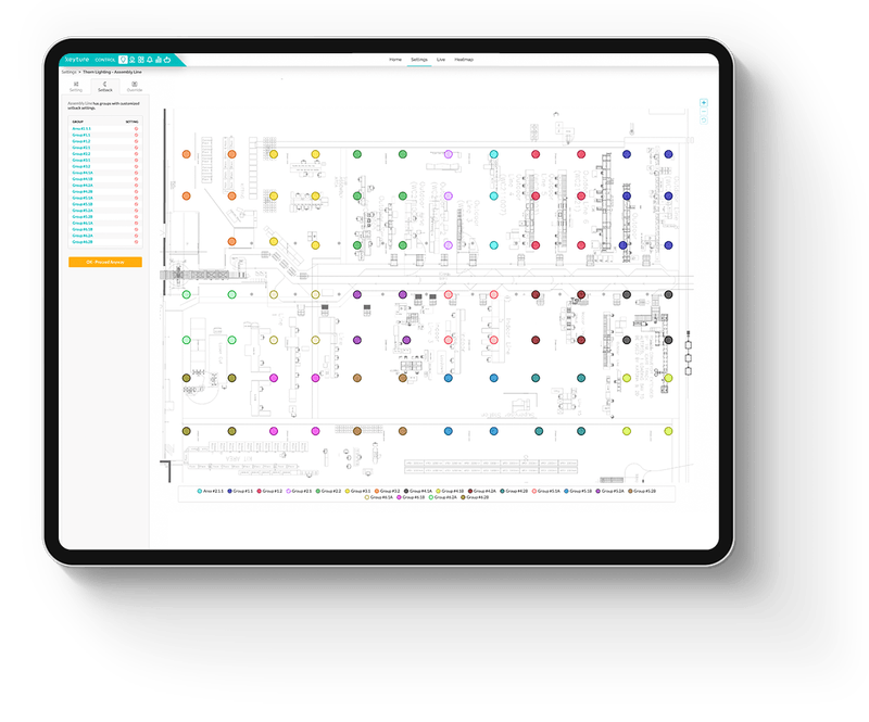Keyture - Intelligent Lighting Solution by Zumtobel Group