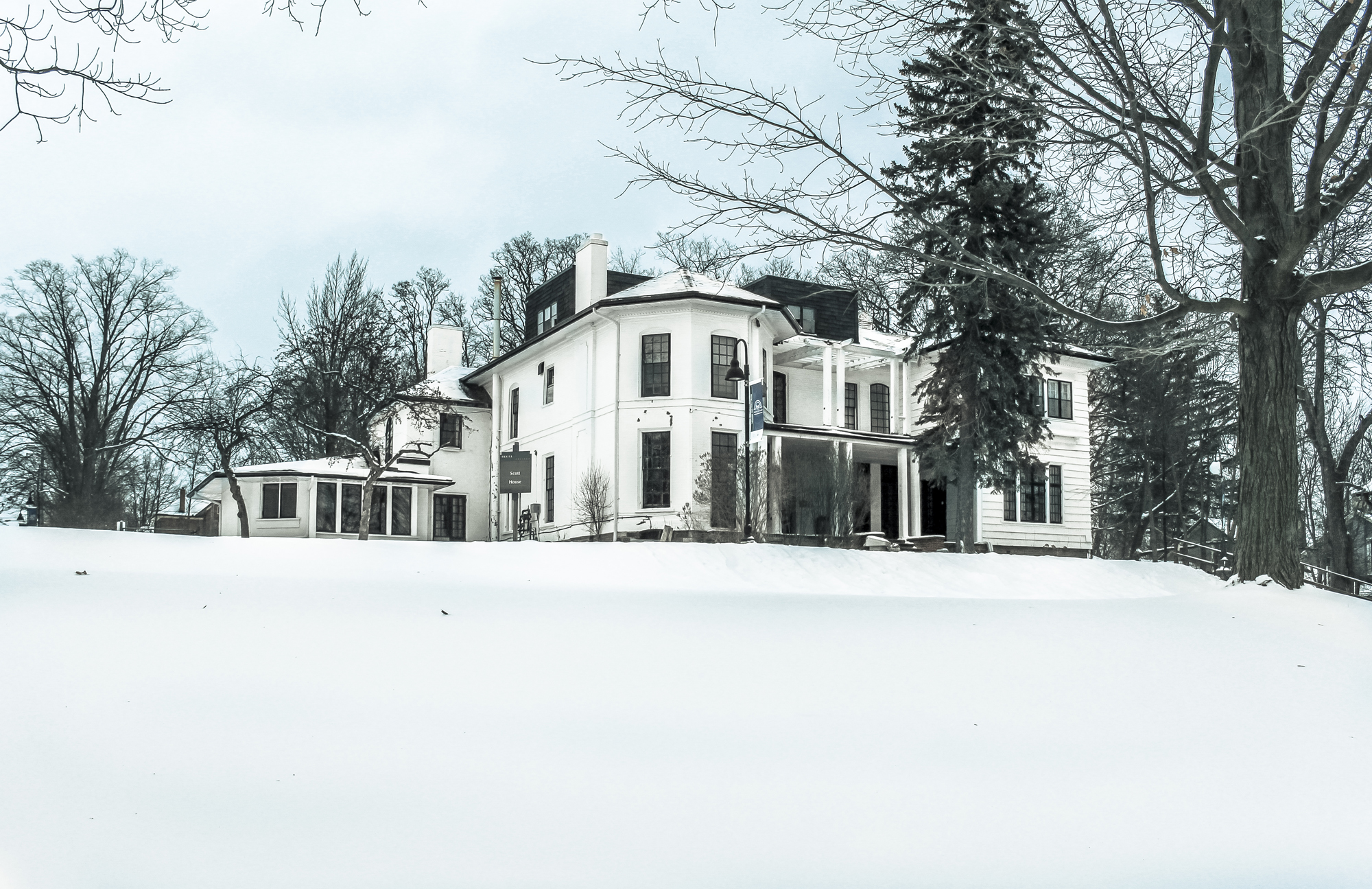 Traill College Art Show featuring art from Canadian Images course