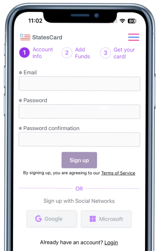 StatesCard - Virtual US Card & US Billing Address