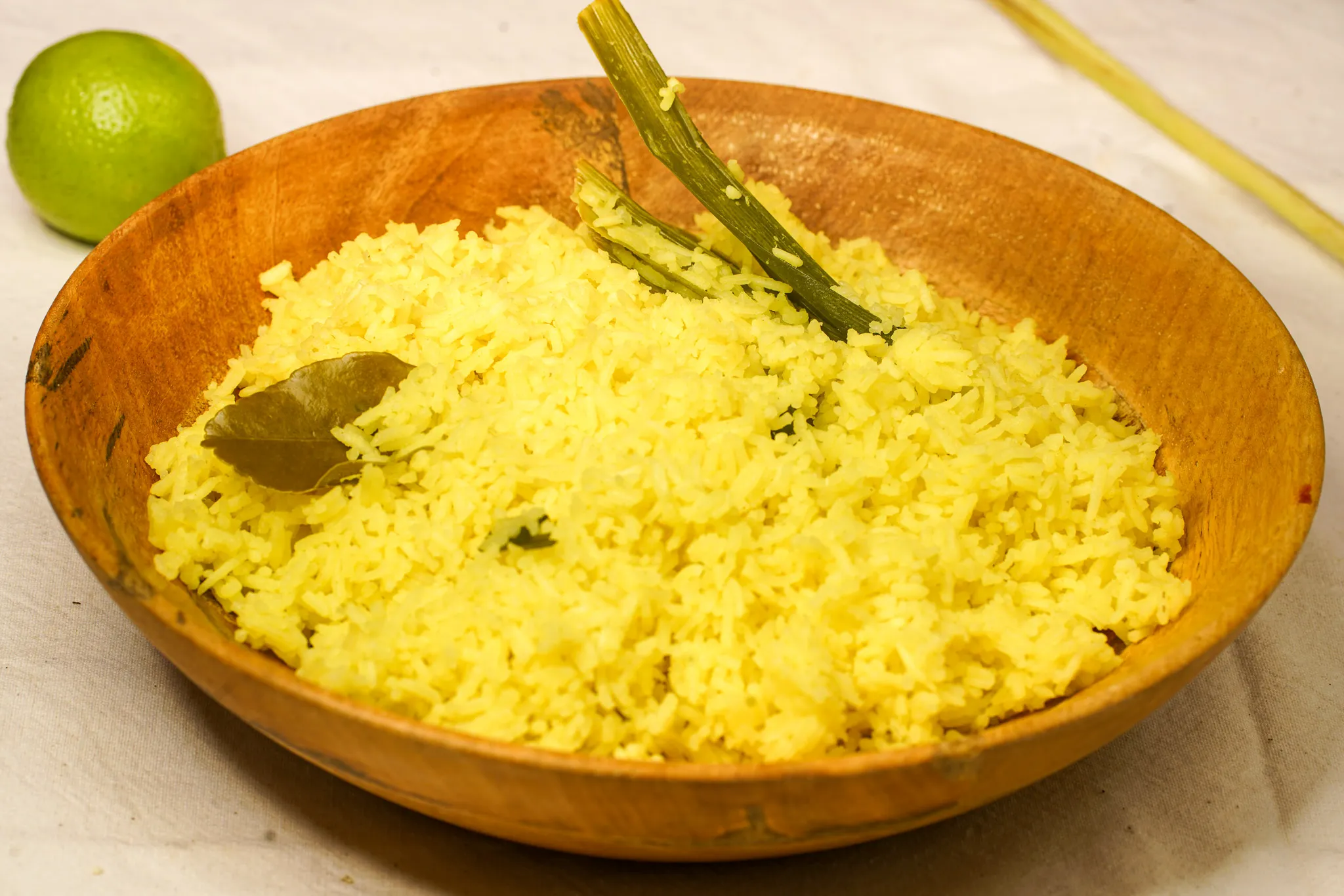 Nasi Kuning (Fragrant Yellow Rice) Recipe | Mister Spice Guy