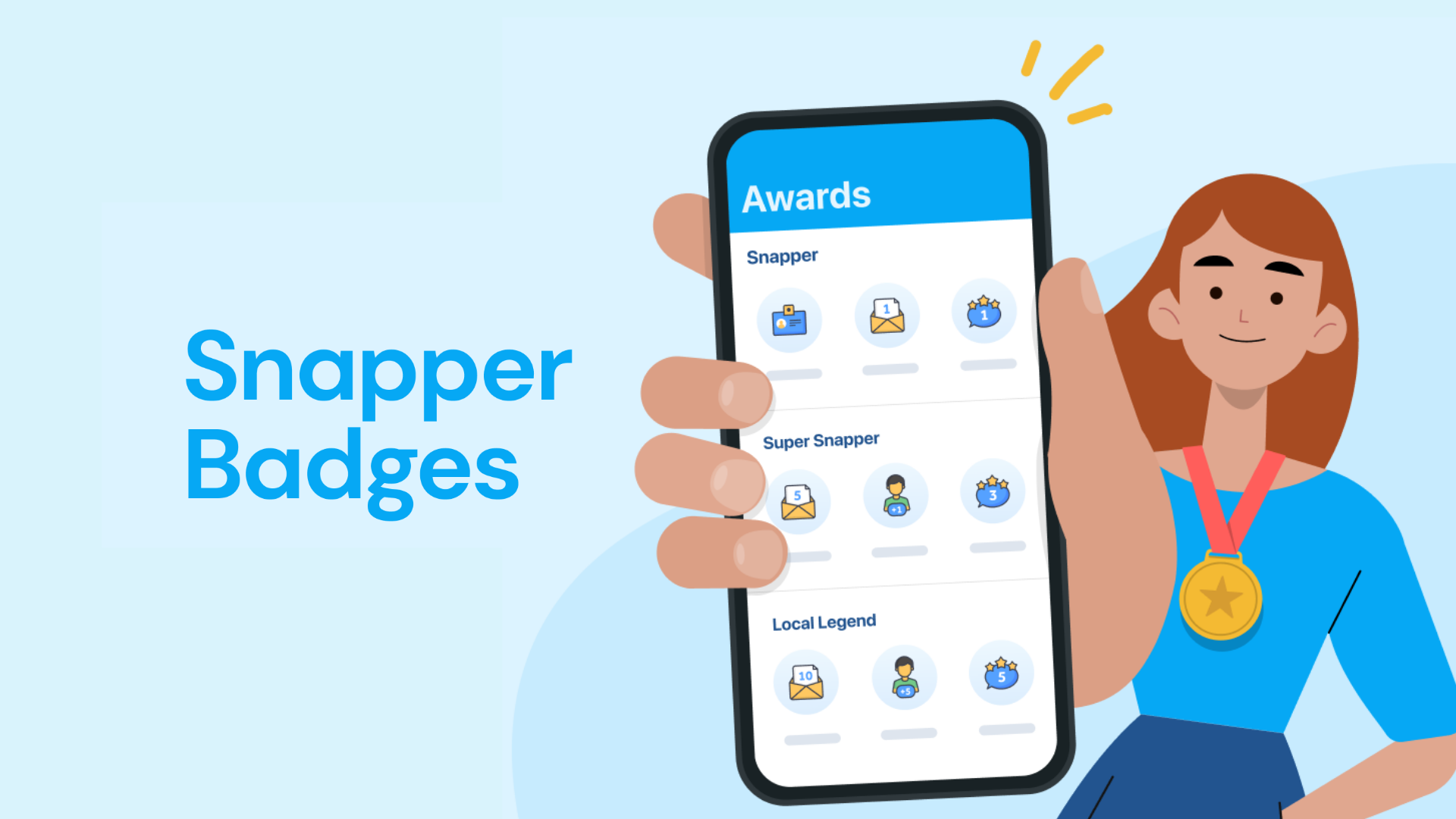 All You Need To Know About Snapper Badges | Events | Snap Send Solve