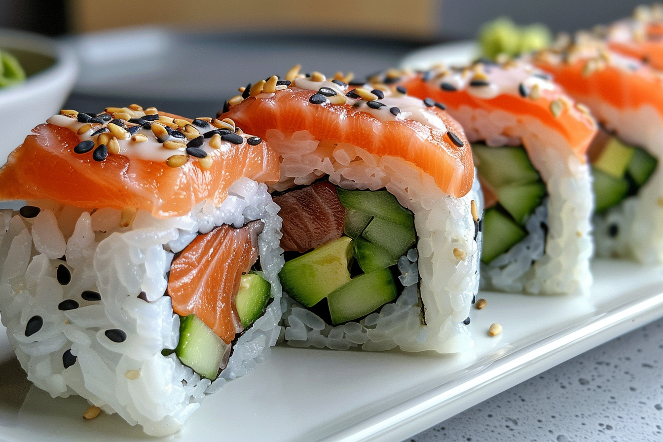 Homemade Salmon Roll