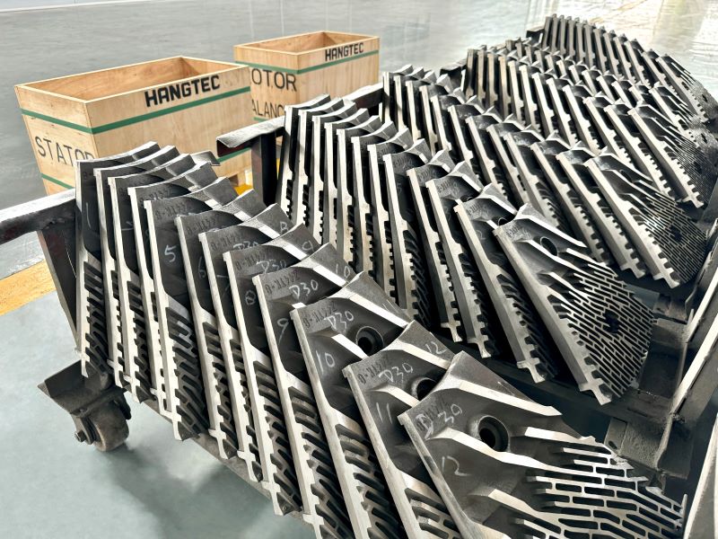 Quality MDF Refiner plate segment fillings with HANGTEC