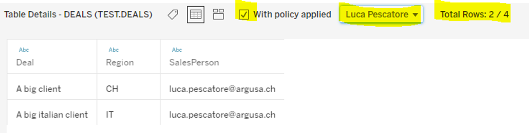Argusa - Insight | Virtual connections and row level security in Tableau