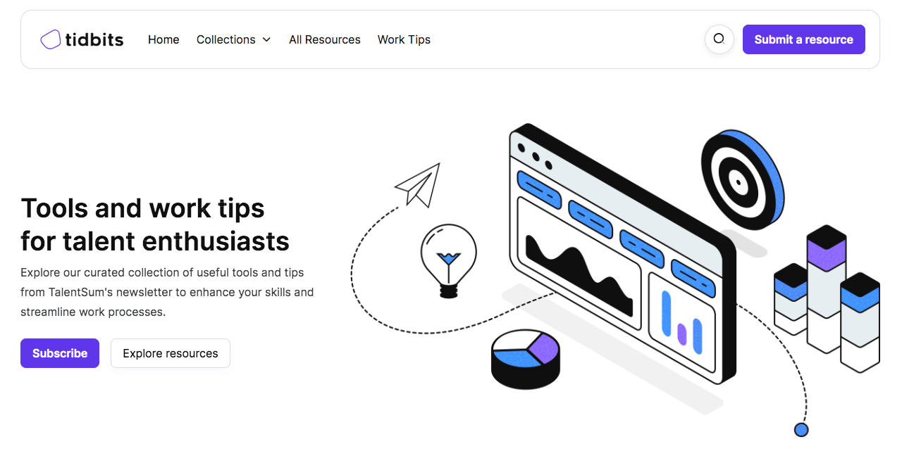 Home - Tidbits Directory: Essential Tools and Tips for Talent Teams