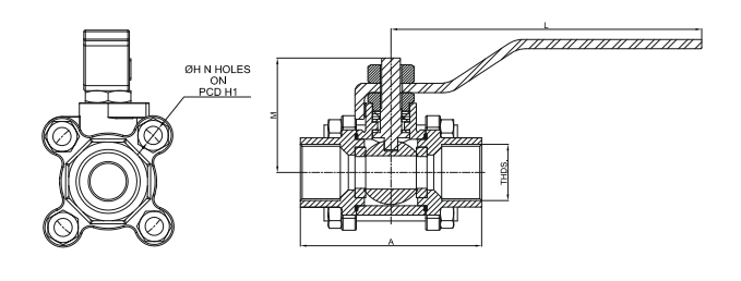 Handle Operated Ball Valve | Products | Stanvalves