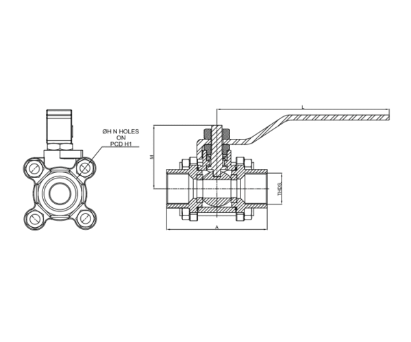 Handle Operated Ball Valve | Products | Stanvalves