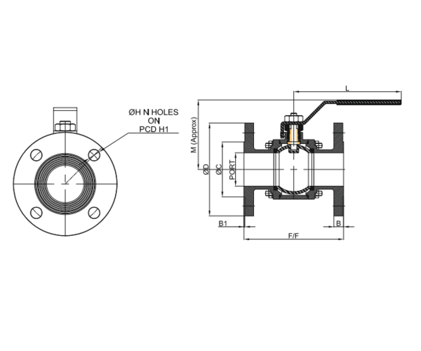 Handle Operated Ball Valve | Products | Stanvalves