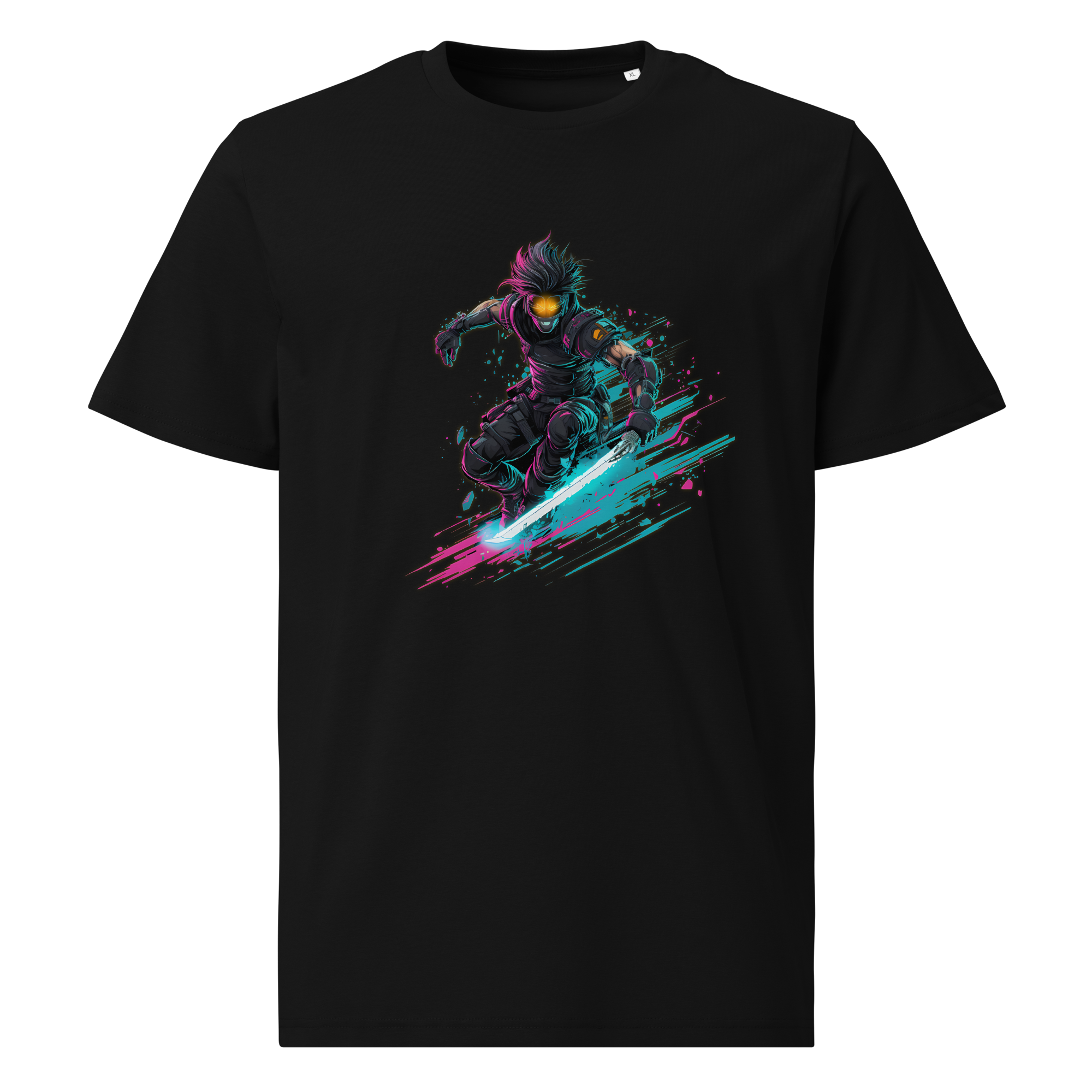 Cyber Trailblazer Organic Cotton T-shirt - Cyberpunk and Vaporware T-Shirts & Hoodies | Usual ...