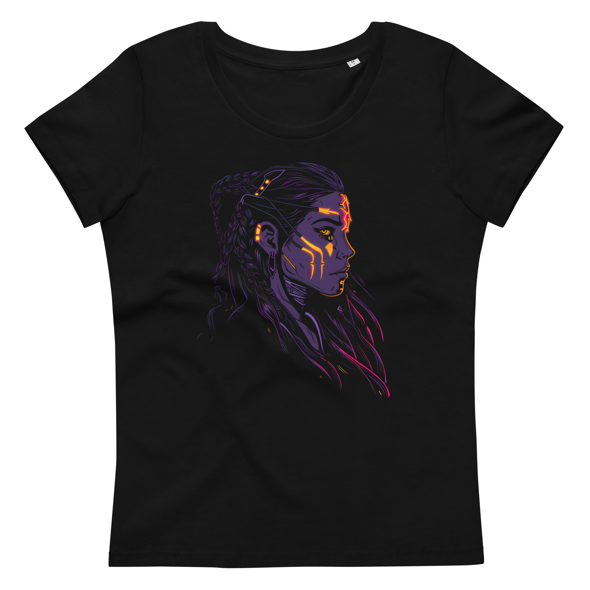 Astrid Women's Fitted Eco Tee - Cyberpunk and Vaporware T-Shirts & Hoodies | Usual Expat Apparel