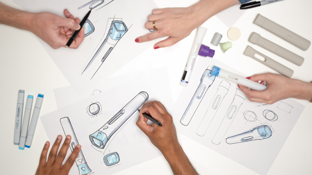 Auto-injector for Sanofi — FLUID Design