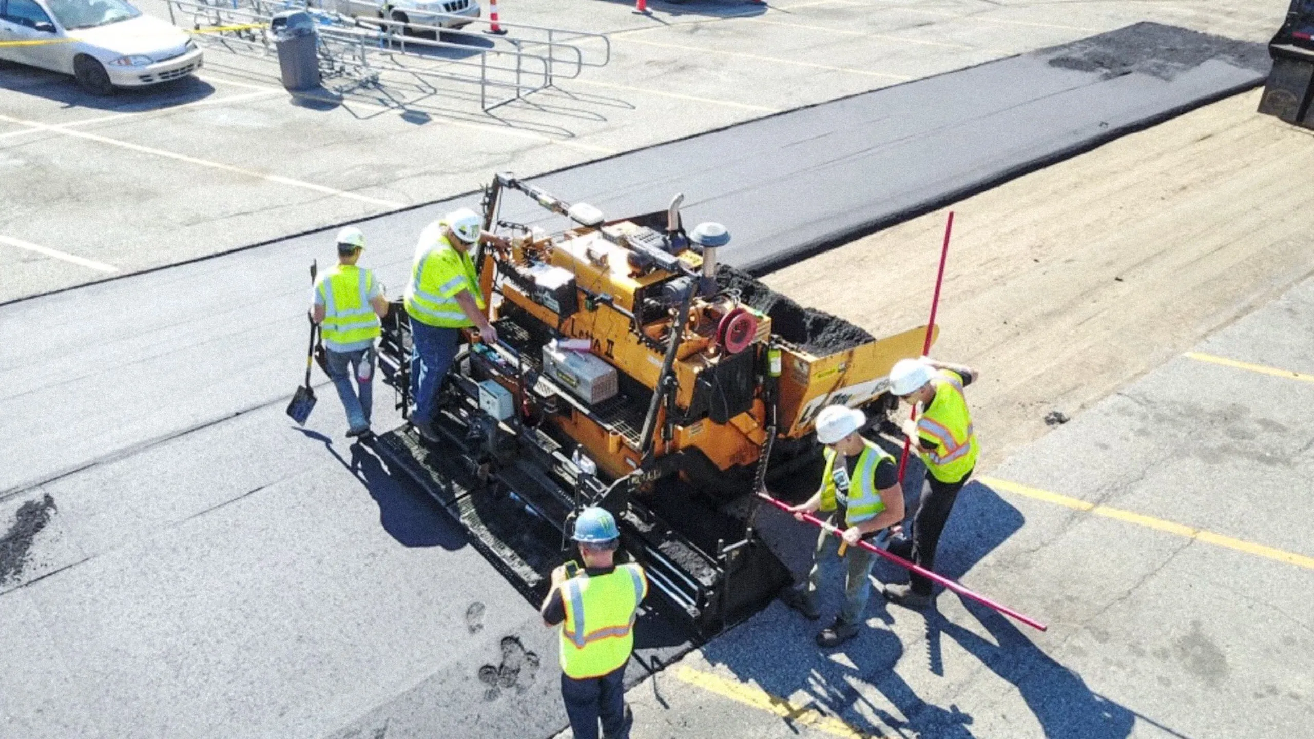 Commercial Parking Lot Paving - Asphalt Paving Contractor