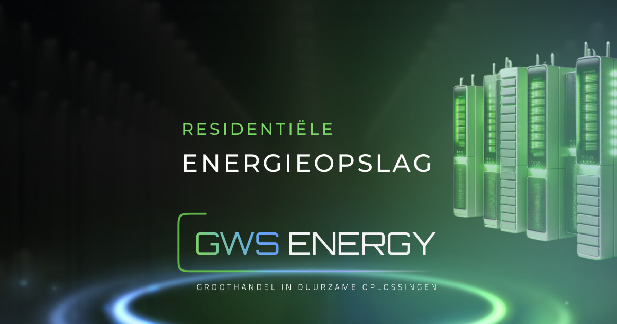 GWS Energy • Energieopslag Residentieel