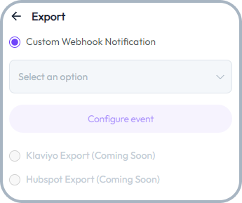 Export Your Data with Ease Using Webhooks in Scrollmark
