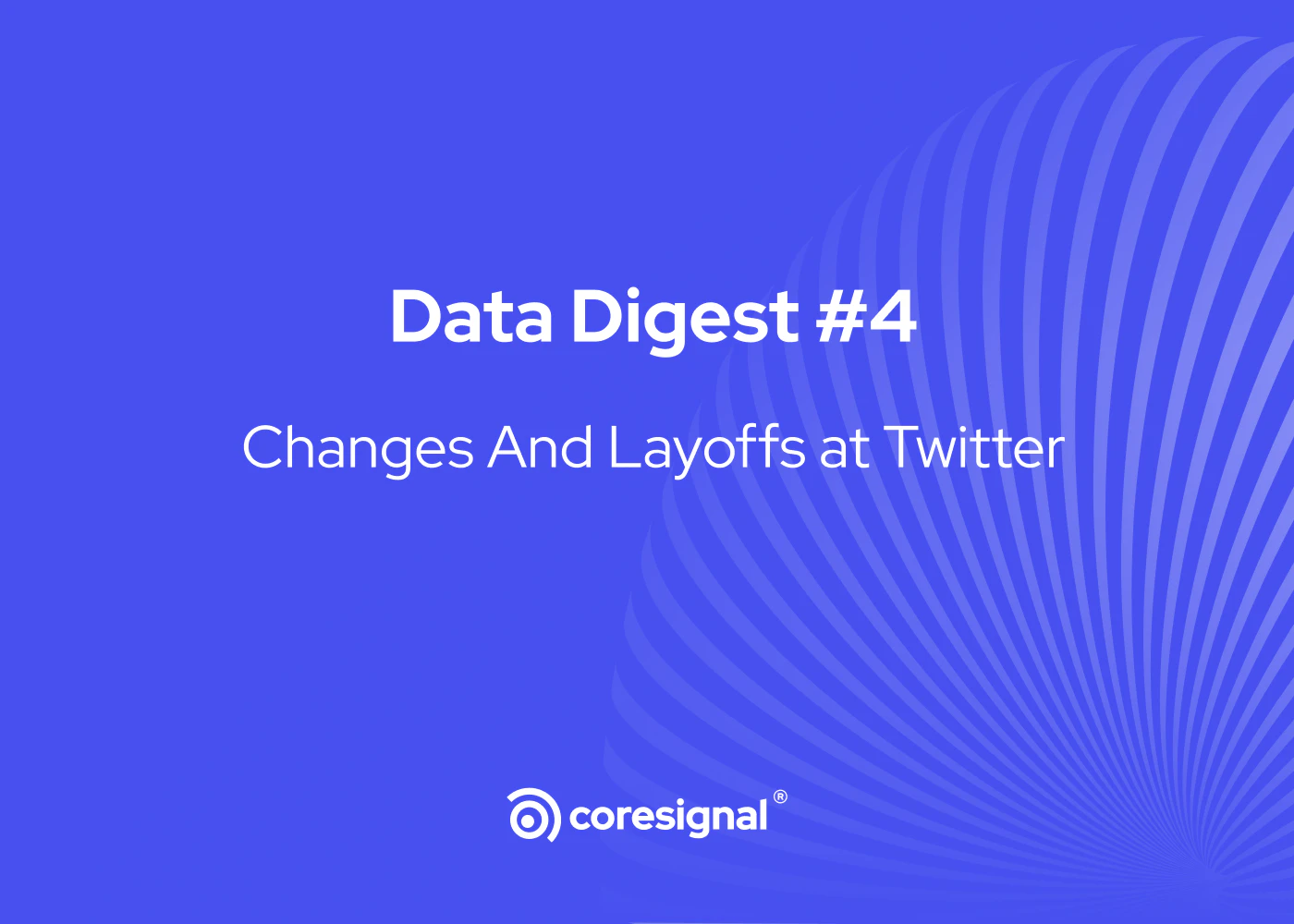 Layoffs at Twitter: Public Web Data Analysis