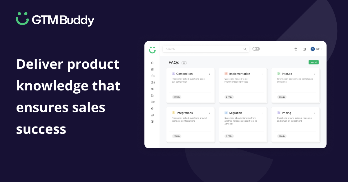 Product Knowledge | Sales Enablement Platform | GTM Buddy